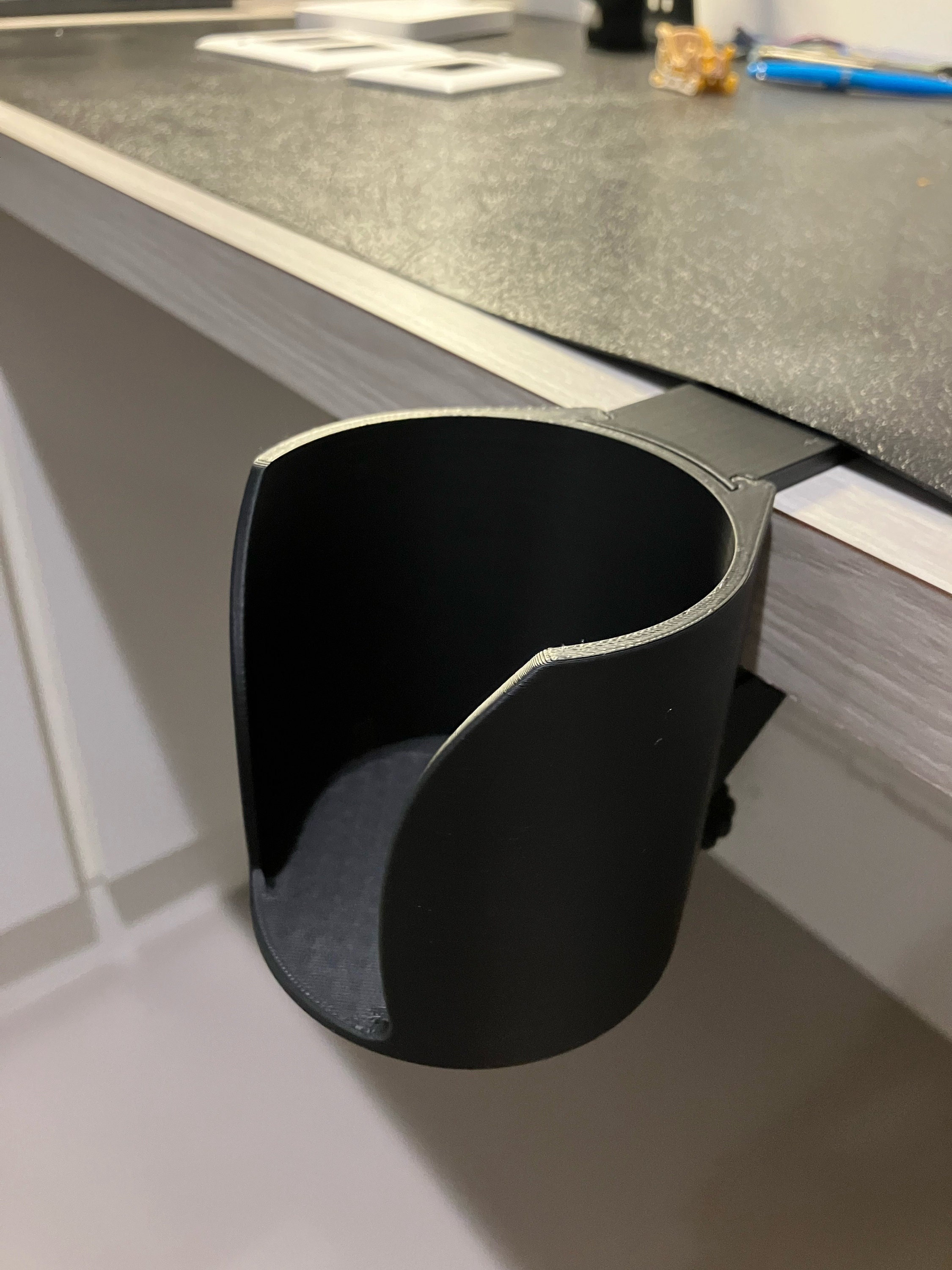 Below Desk Cup Holder Will Save Your Computer Perfect for A Stanley ...