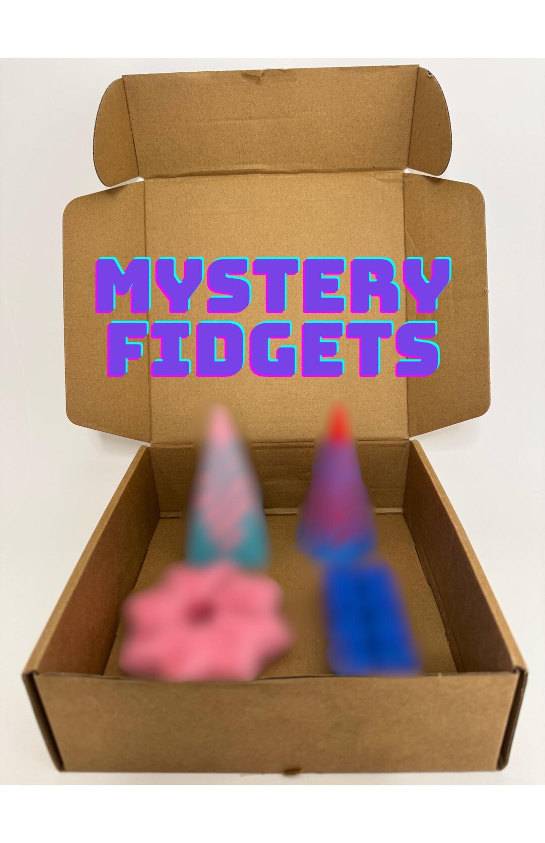 Mystery Fidget Box - 4 Fidgets - Great for Gifts! - Etsy