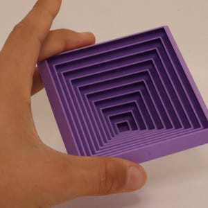 3d Printed Impossible Fidget Square - Collapsible - 3d Print GIFT ...