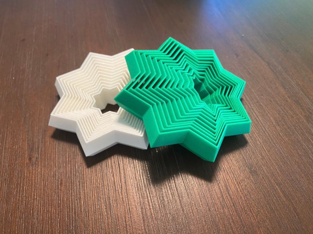 3d Printed Impossible Fidget Star 3d Print GIFT Fidget Toy Fun Tumbler ...