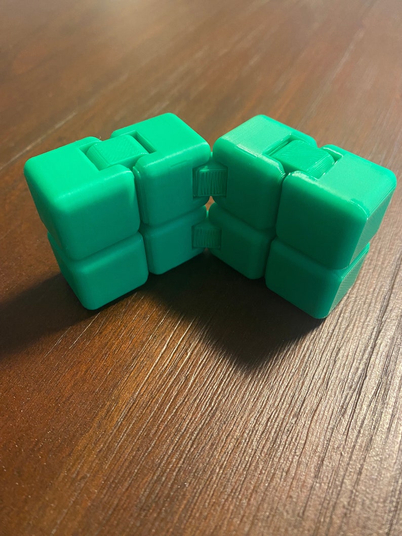 3d Printed Infinity Cube Fidget Toy 3d Print GIFT Twisty Rounded Edges ...