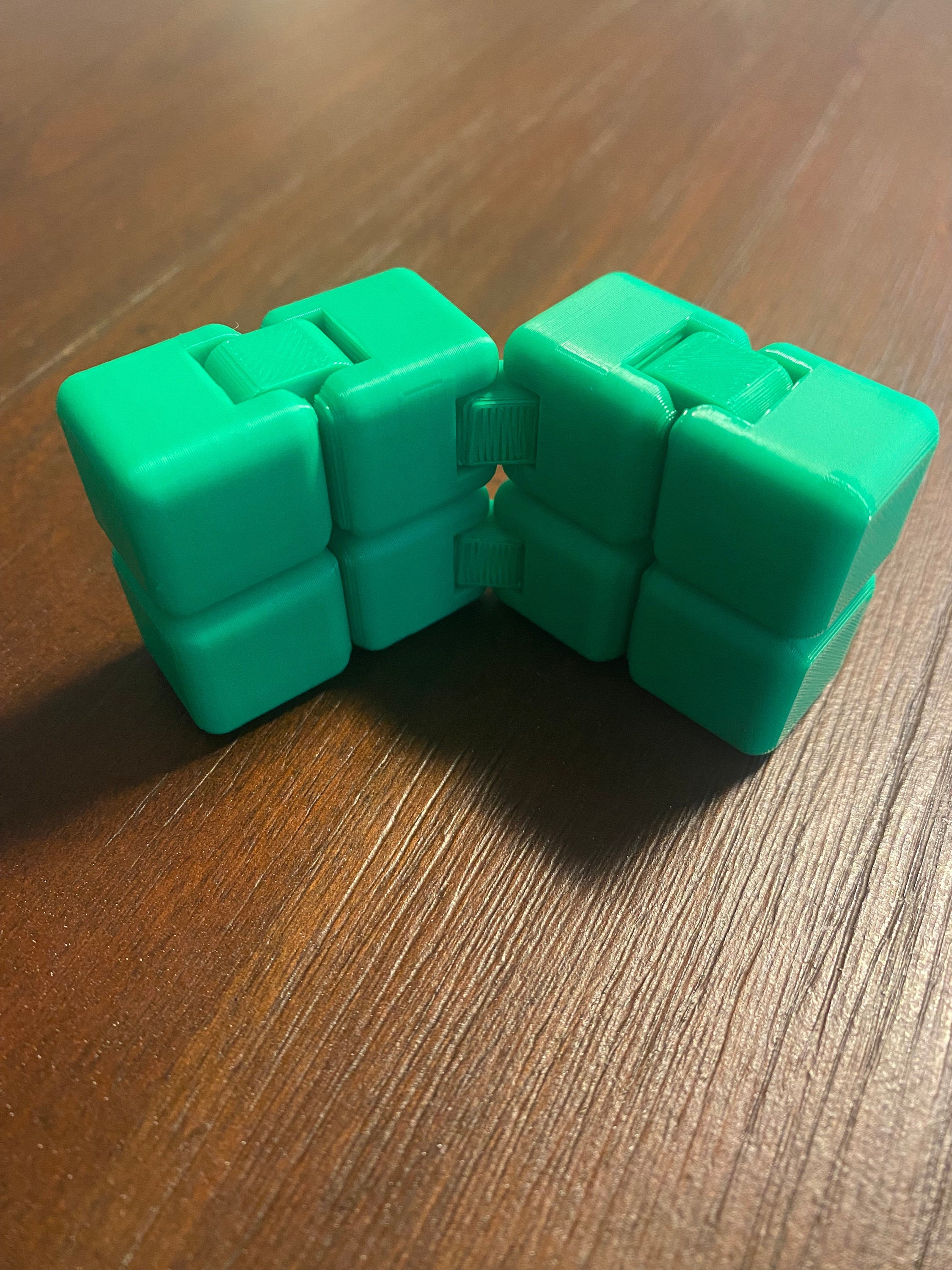 3d Printed Infinity Cube Fidget Toy 3d Print GIFT Twisty Rounded Edges ...