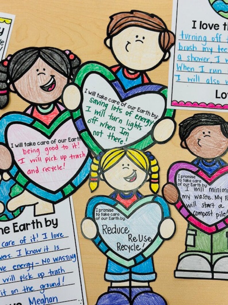 Earth Day Activity, Printable Writing Activity for Earth Day, April ...