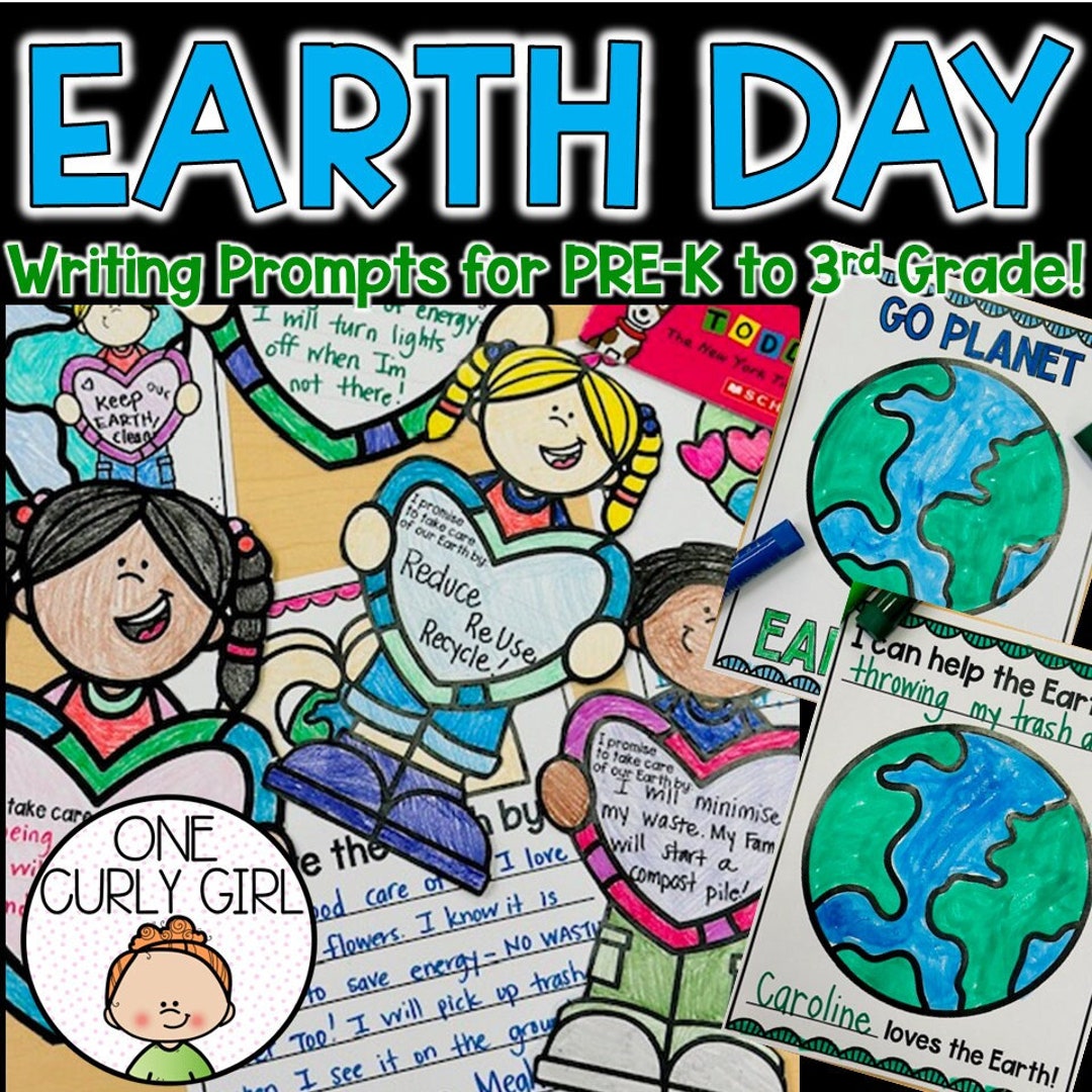Earth Day Activity, Printable Writing Activity for Earth Day, April ...