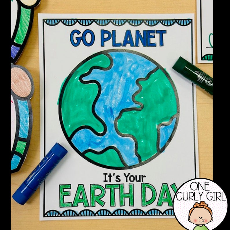 Earth Day Activity, Printable Writing Activity for Earth Day, April ...
