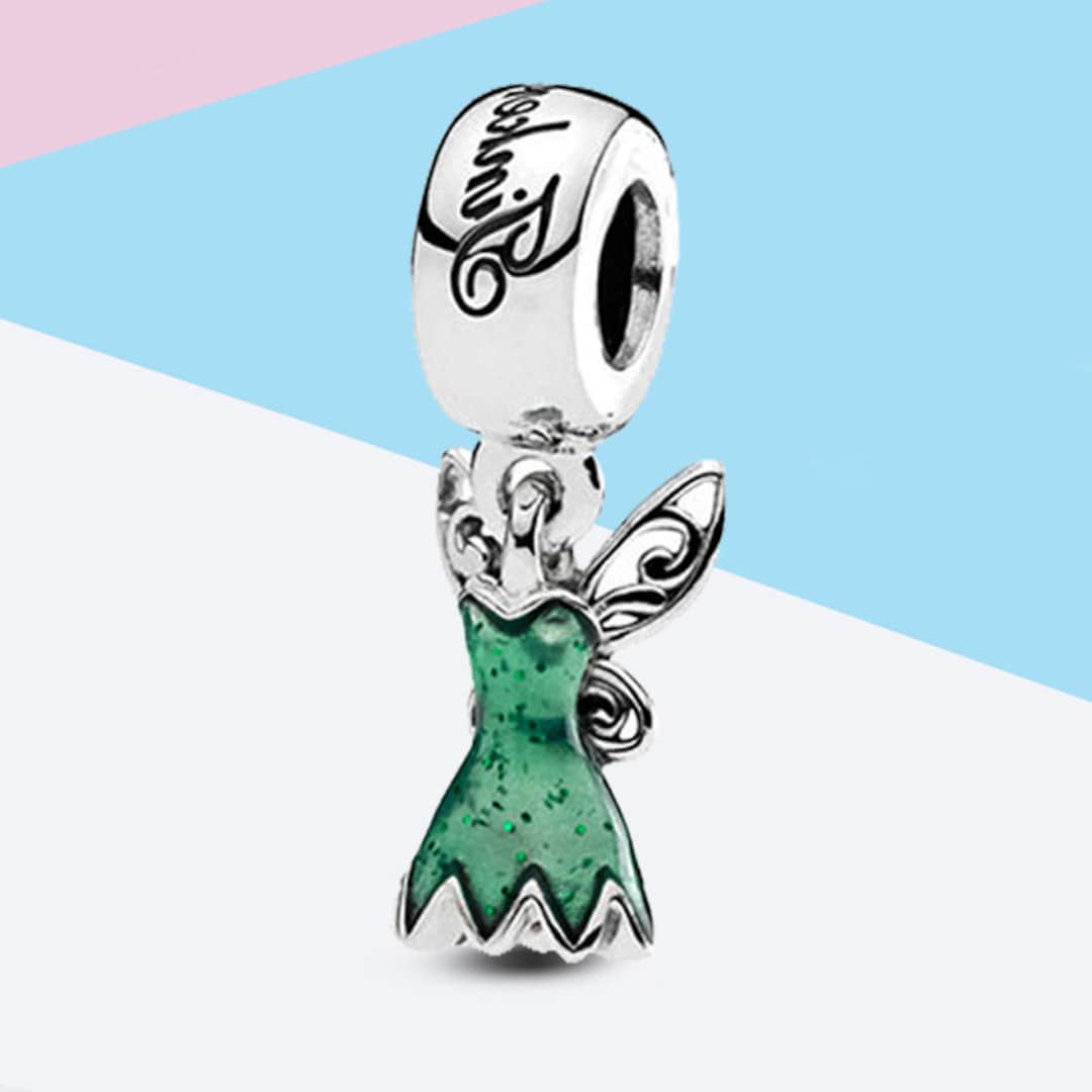 Pandora TINKERBELL Dress Charm Bead - Etsy