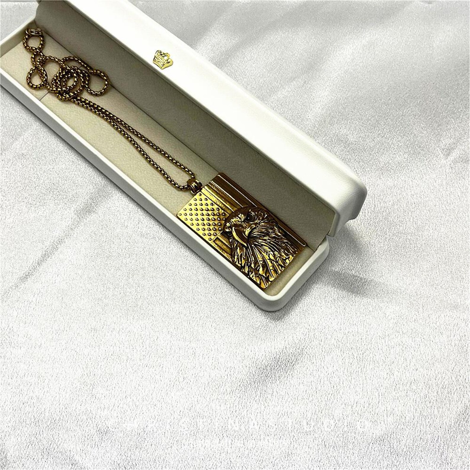 Star-spangled Banner Eagle Titanium Steel Necklace Stainless Steel ...