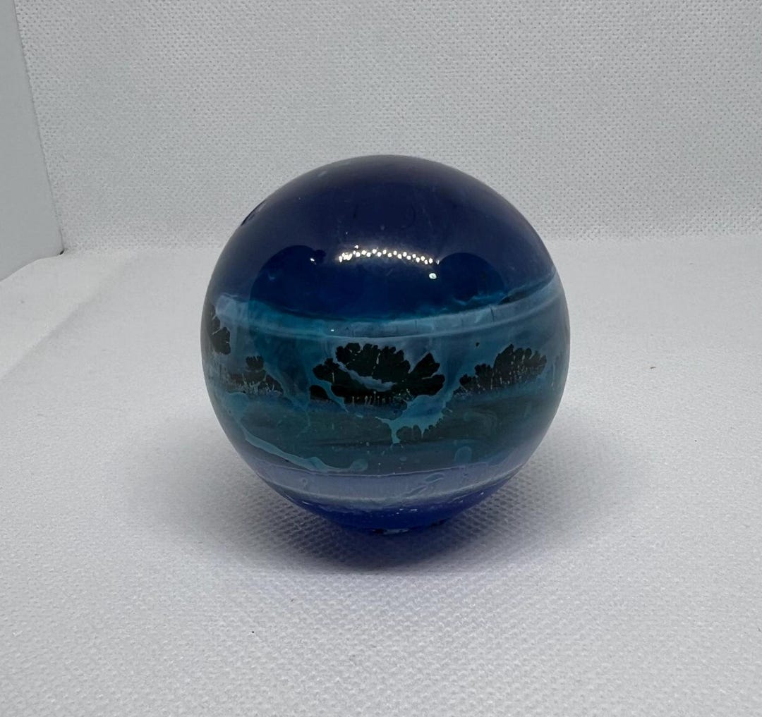 1 3/4" Blue Tiger Eye Shifter Knob - Etsy