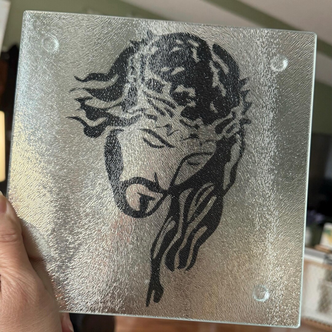 Etched Glass Trivets-scroll Through Pictures - Etsy