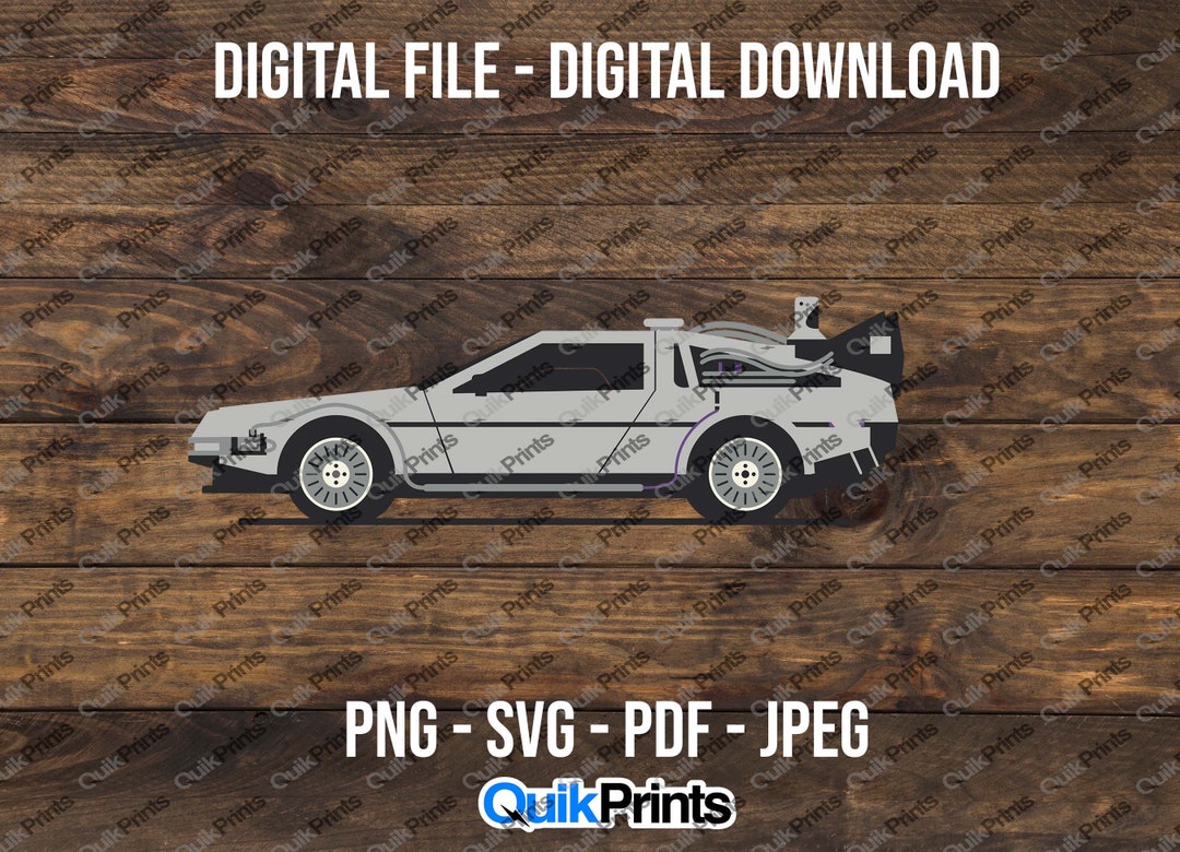 Time Machine Digital Download Png Jpeg And Pdf File Etsy