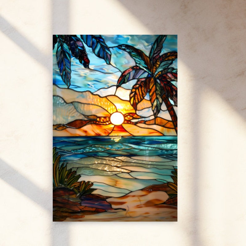 Stained Glass Beach - Etsy