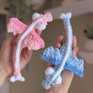 Crochet Tiny Dragon Pattern PDF Small Dragon - Etsy