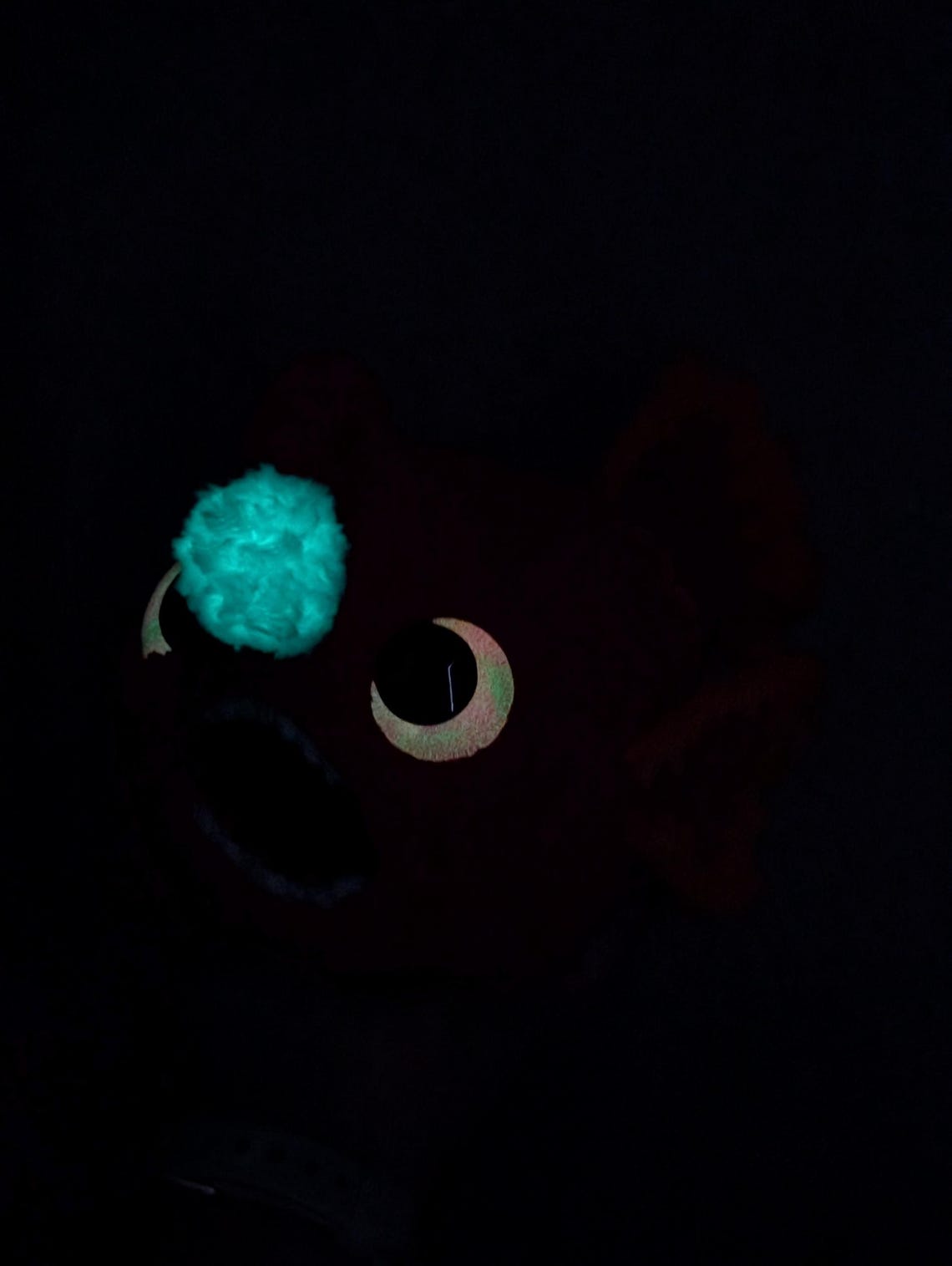 Handmade Anglerfish Crochet Stuffed Animal Plushie With Glow Lure ...