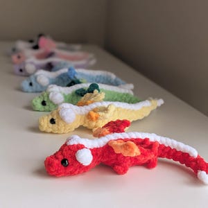 Crochet Tiny Dragon Pattern PDF Small Dragon - Etsy