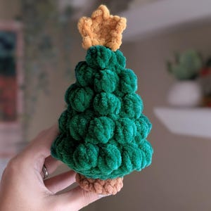 Crochet Christmas Tree With Star PDF Pattern Low-sew - Etsy