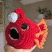 Handmade Anglerfish Crochet Stuffed Animal Plushie With Glow Lure ...