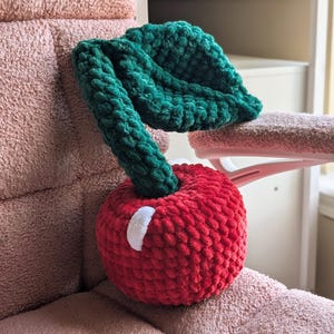 Crochet Cherry Pillow Patterns PDF for Single or Double Cherries - Etsy