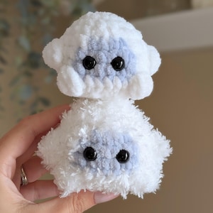 Crochet Snowball Buddies PDF Pattern 3in1 Bundle Snowman, Yeti ...