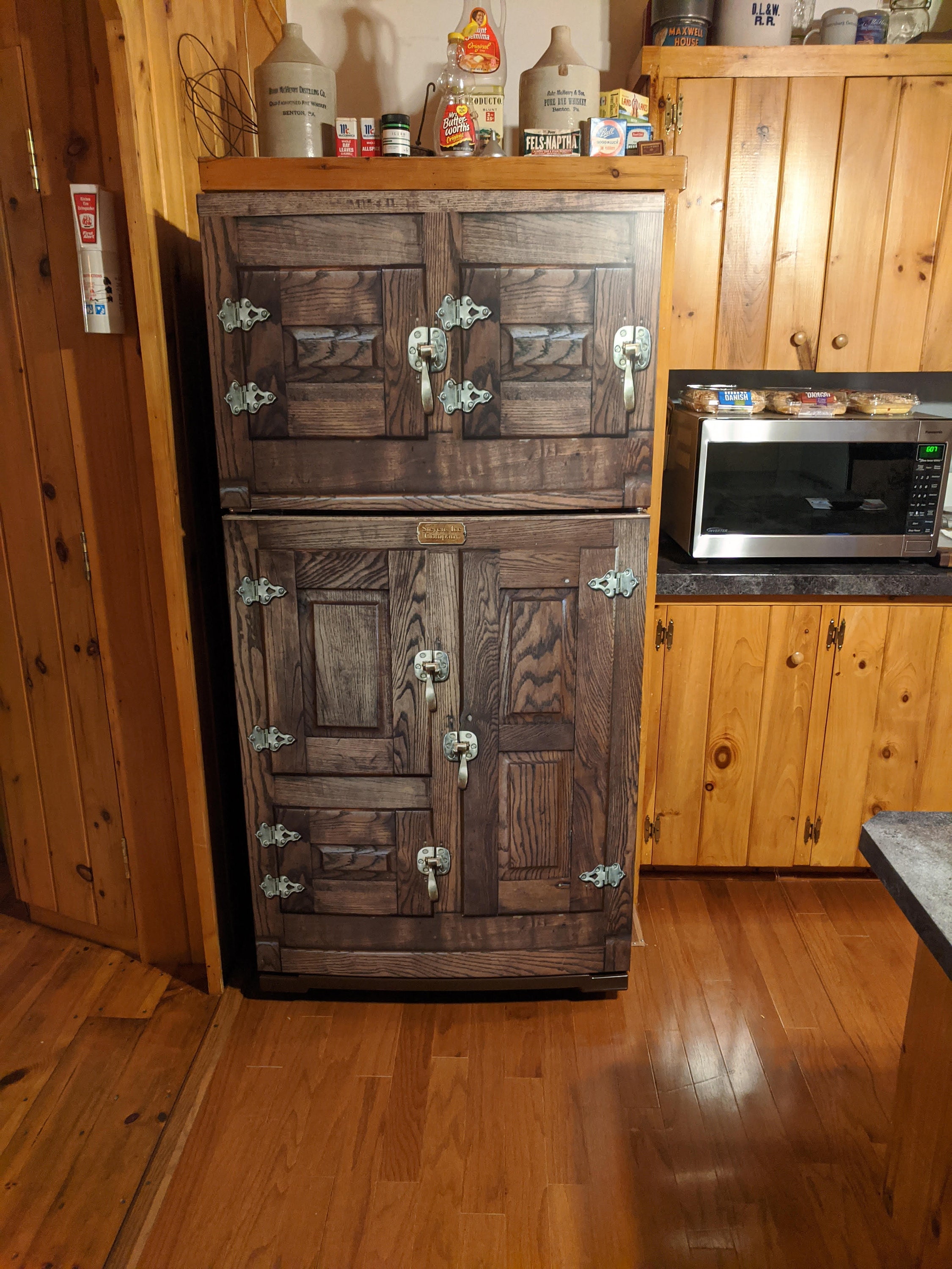 Vintage Icebox #1 Custom-printed Refrigerator Wrap - Etsy