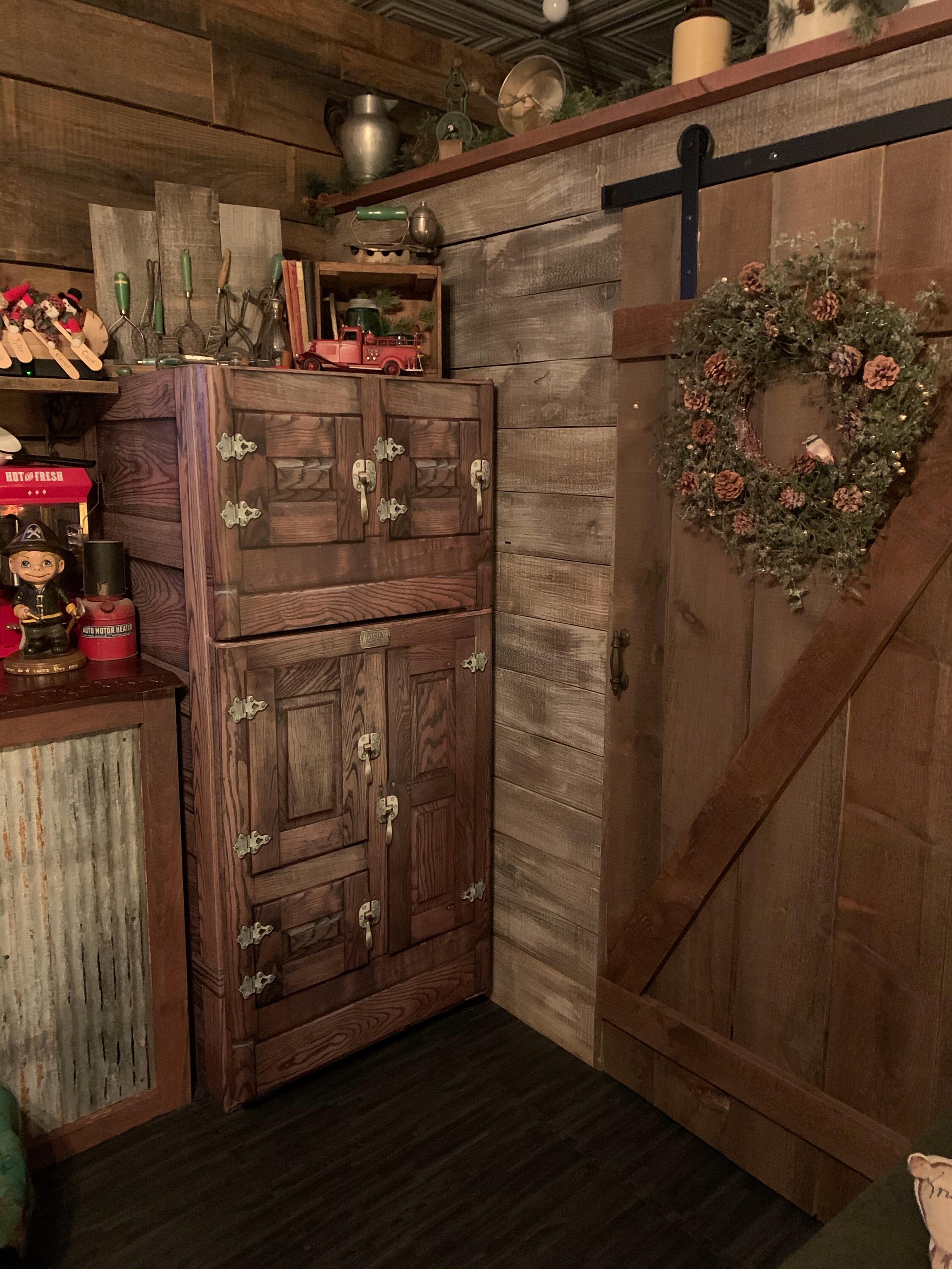 Vintage Icebox #1 Custom-printed Refrigerator Wrap - Etsy