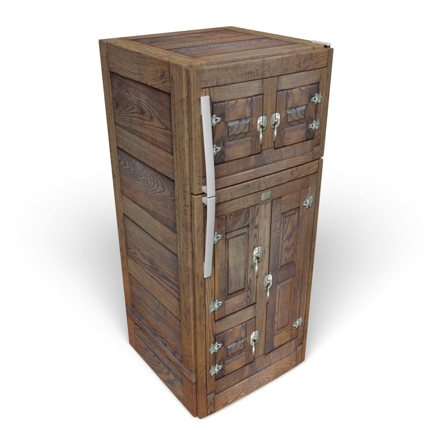 Vintage Icebox #1 Custom-printed Refrigerator Wrap - Etsy