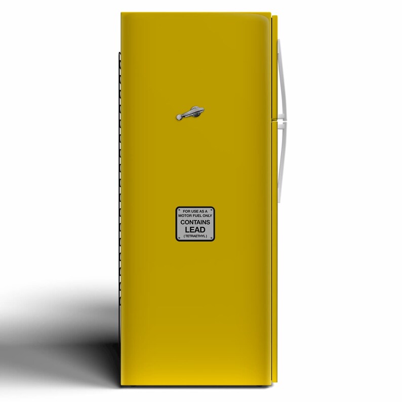 Bennett Shell Gasoline Gas Pump Custom-printed Refrigerator Wrap - Etsy