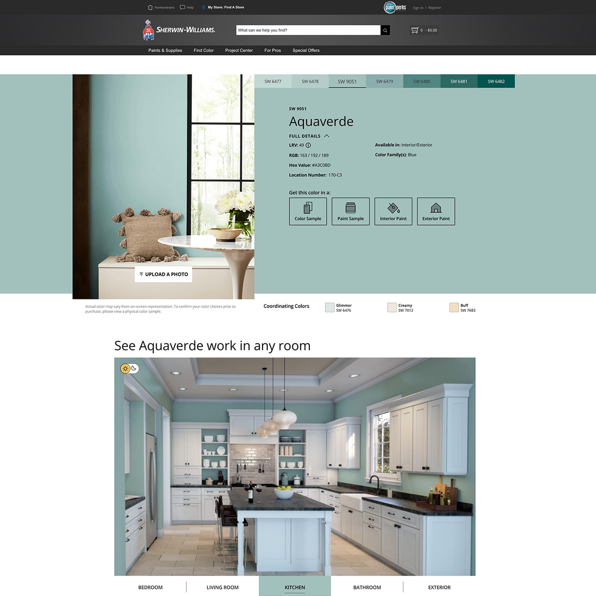 Paint-match Vinyl Dishwasher Wrap Sherwin Williams Aquaverde SW 9051 ...