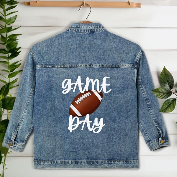 Senior Football Mom Jacket - Etsy