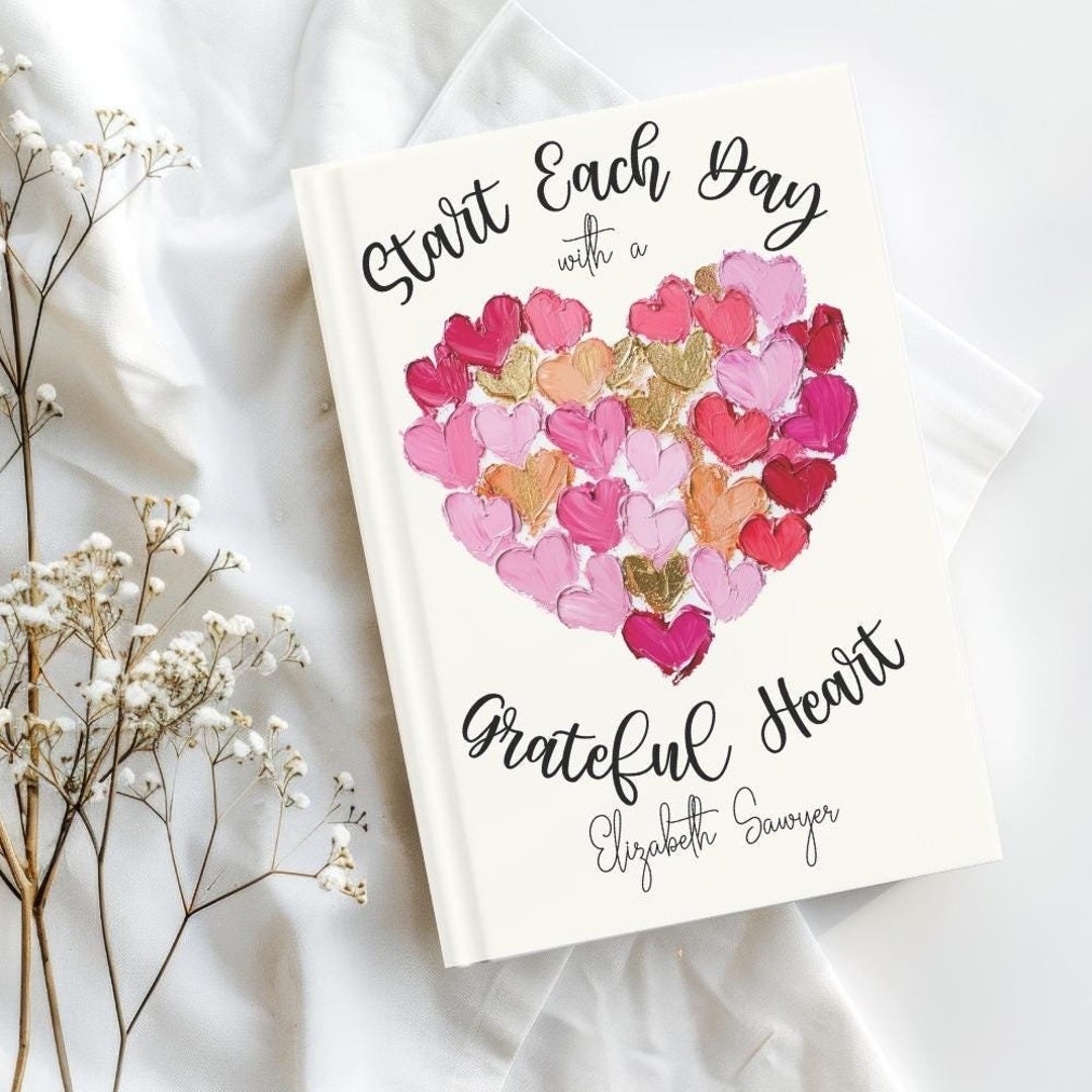 Custom Gratitude Journal, Gratefulness Daily Journal, Custom Gift for ...