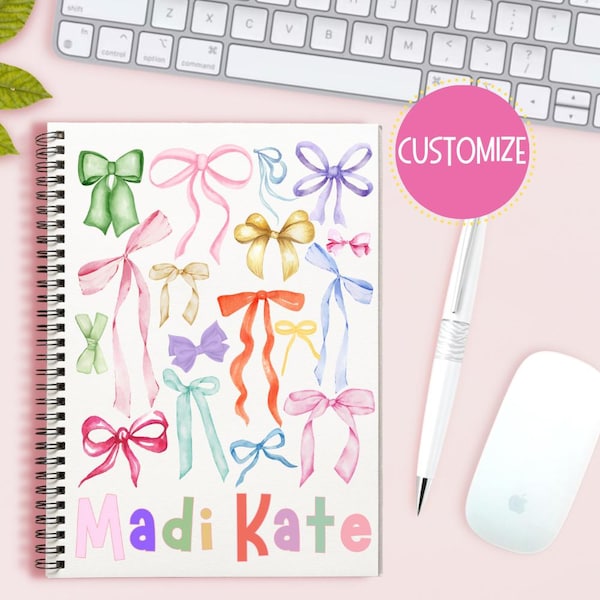 Preppy Notebook - Etsy