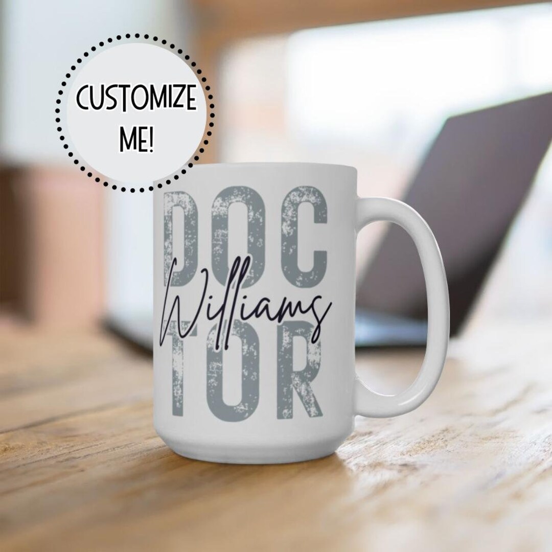 Personalized Doctor Coffee Mug | Custom Doctor Coffee Mug | Future ...