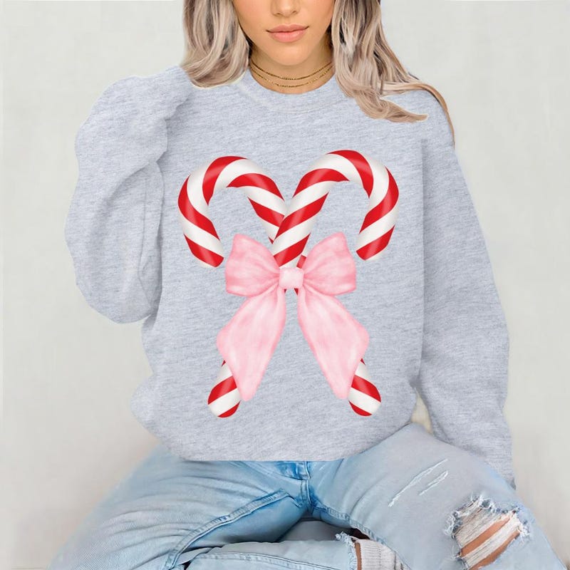 Candy Cane Sweater - Etsy