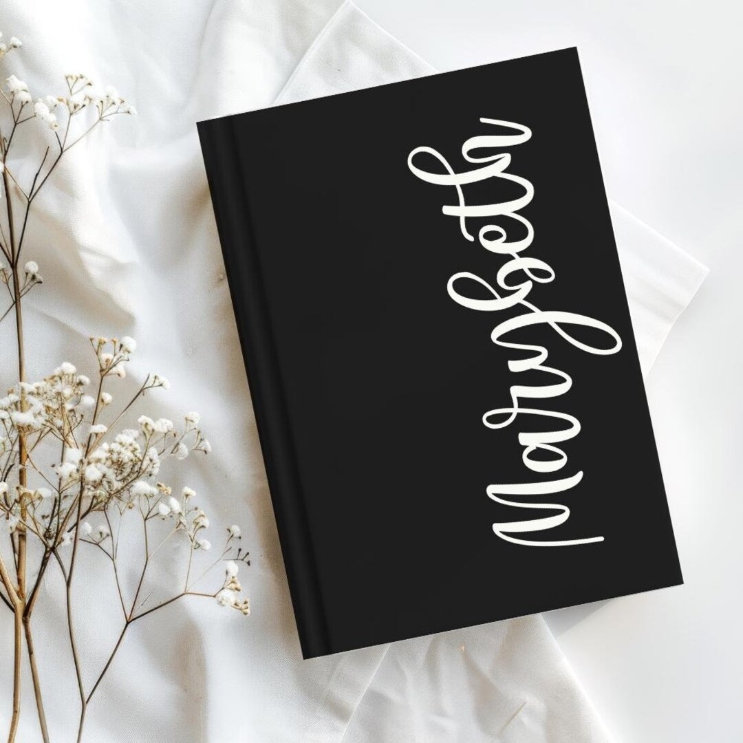 Personalized Journal, Custom Name Journal Personalized Gift Guest Book ...