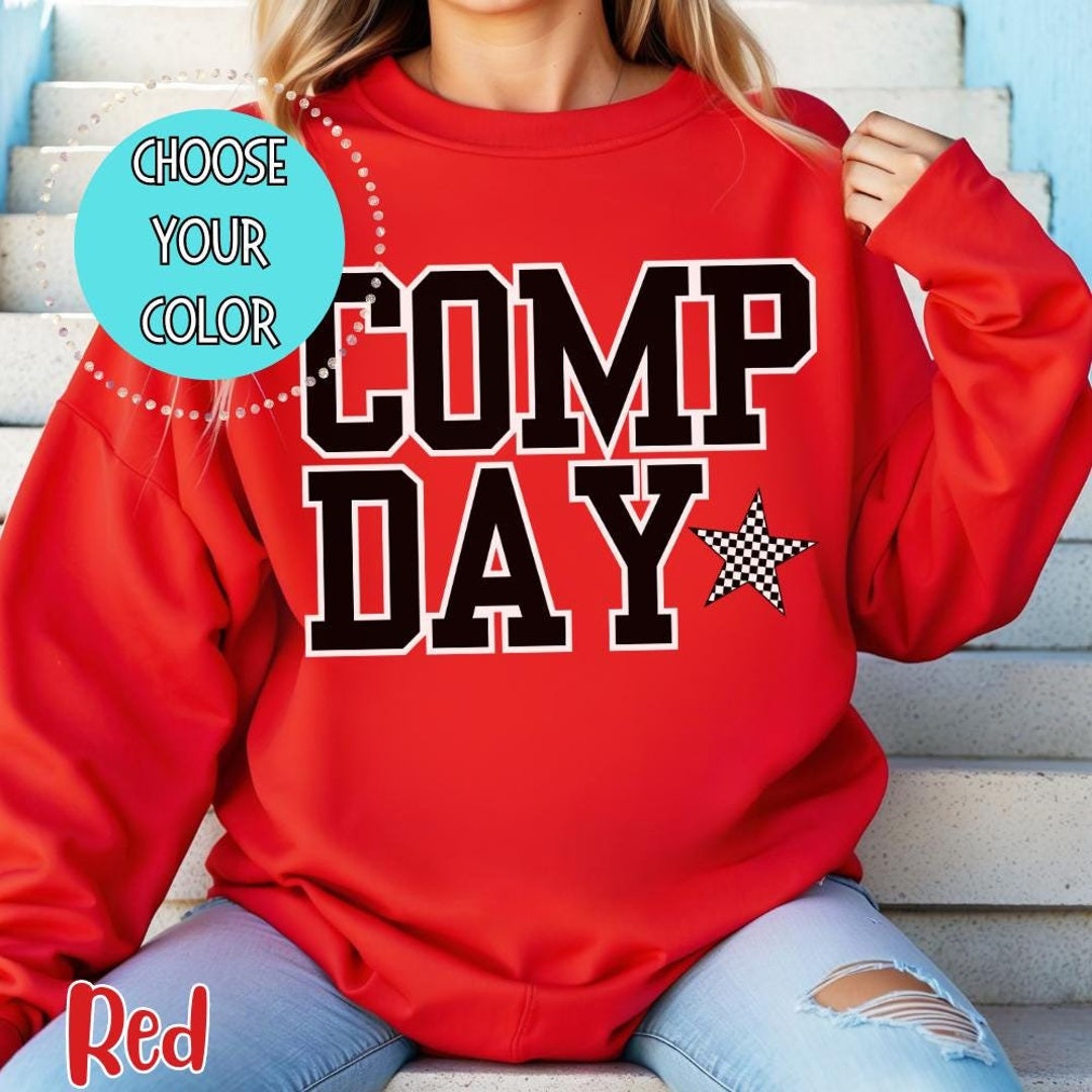 Cheer COMP DAY Sweatshirt | Cheer Competition Crewneck Sweatshirt ...