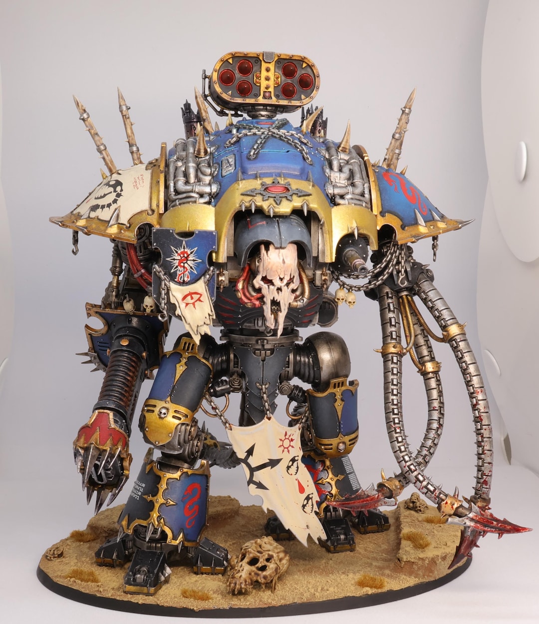 Chaos Knight Abomitant Desecrator Rampager Painted With Ready Base ...