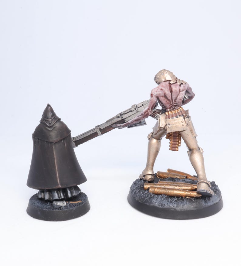 Communicant Anti-tank Hunter With Mendelist Ammo Monk Painted Trench ...