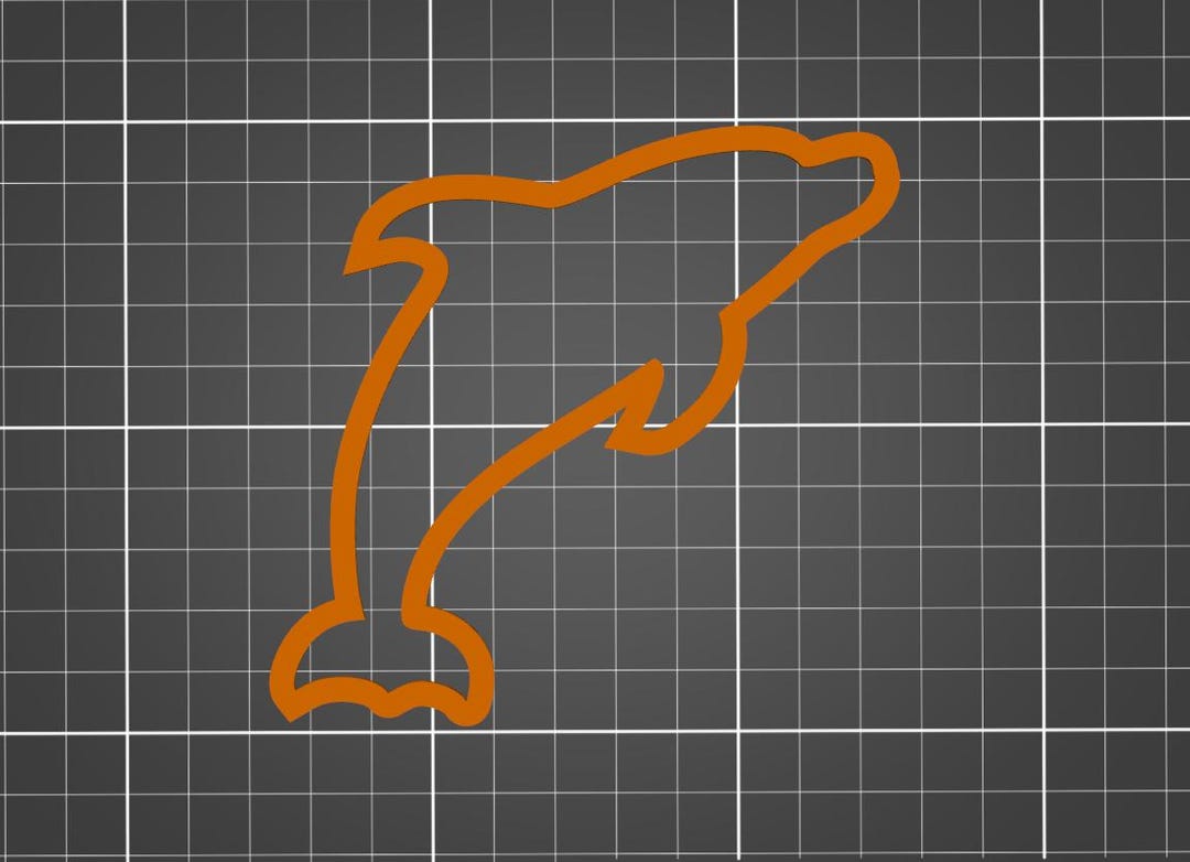 Georgina the Dolphin STL File for 3D Printing INSTANT DOWNLOAD - Etsy