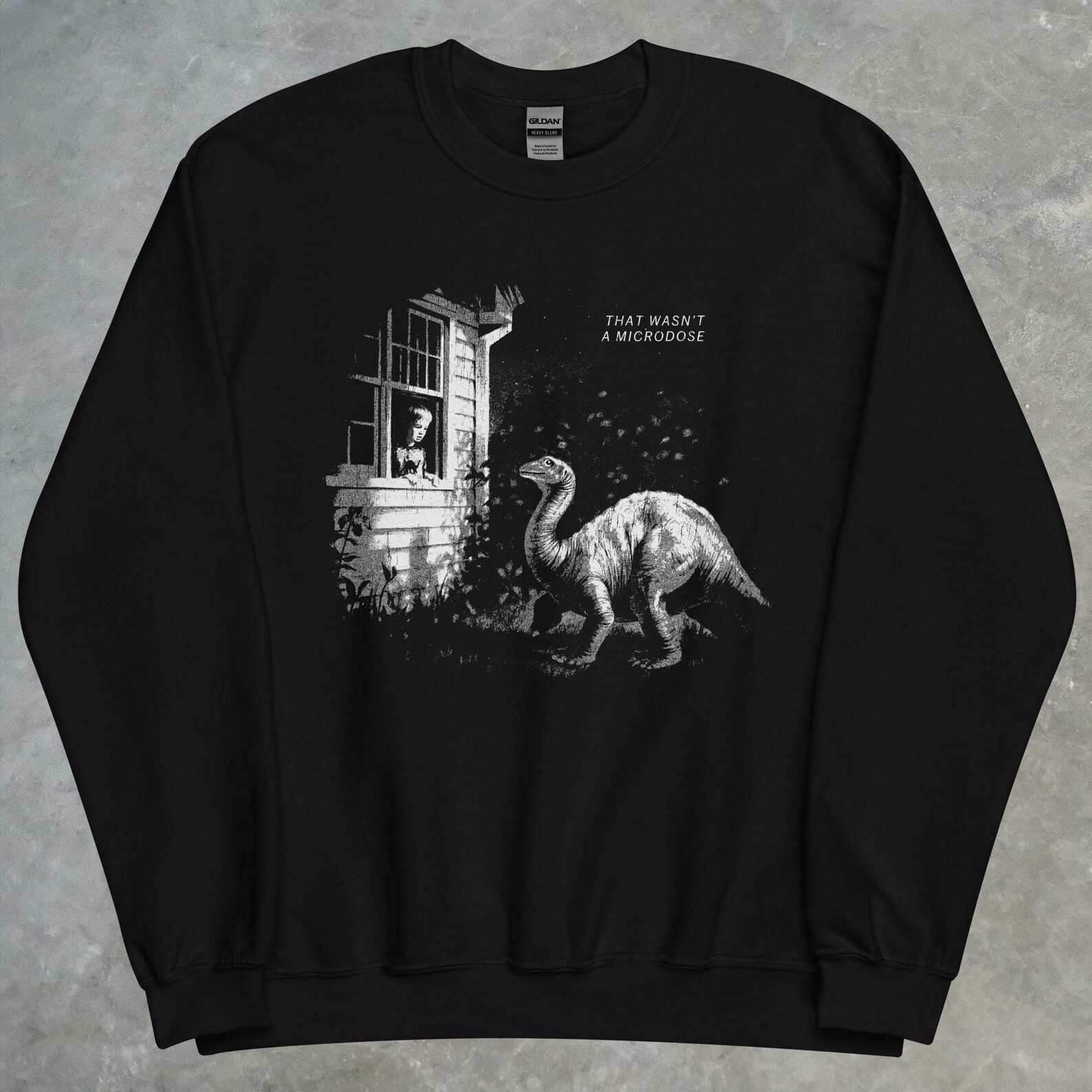 That Wasn't a Microdose, Dinosaur Vintage Sweatshirt Festival Outfit ...