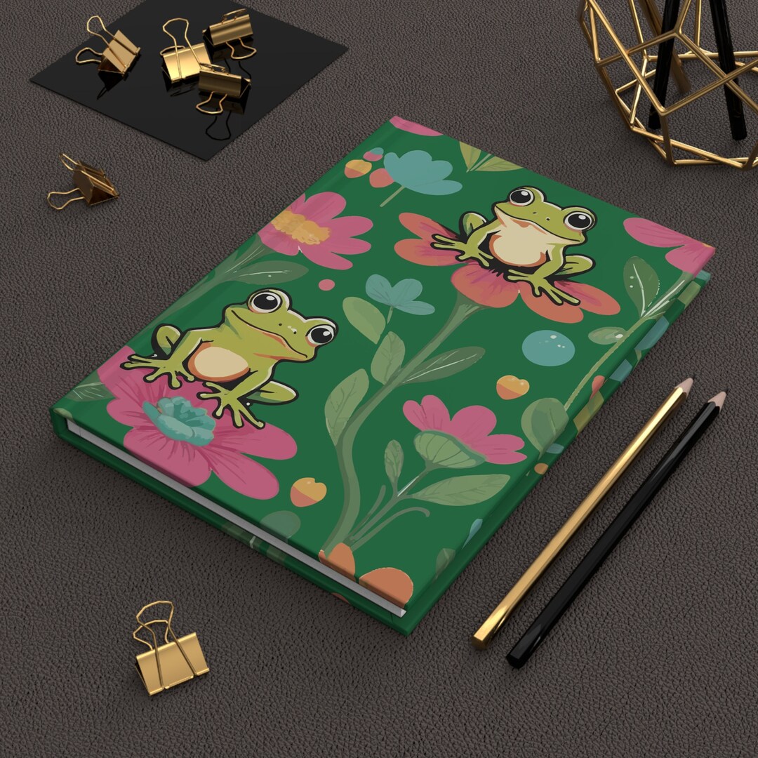 Cute Frog, Froggy, Frog, Cute Notebook, Japanese Stationery, Kawaii ...