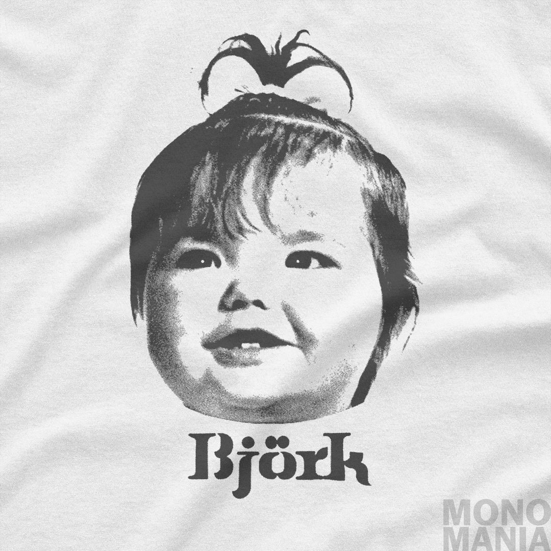 Bjork Shirt, Vintage Unisex Bjork T-shirt, Bjork Baby Tshirt | Comfort ...