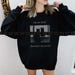 I Do Not Think Therefore I Do Not Am, Funny Cat Sweatshirt, Grunge ...