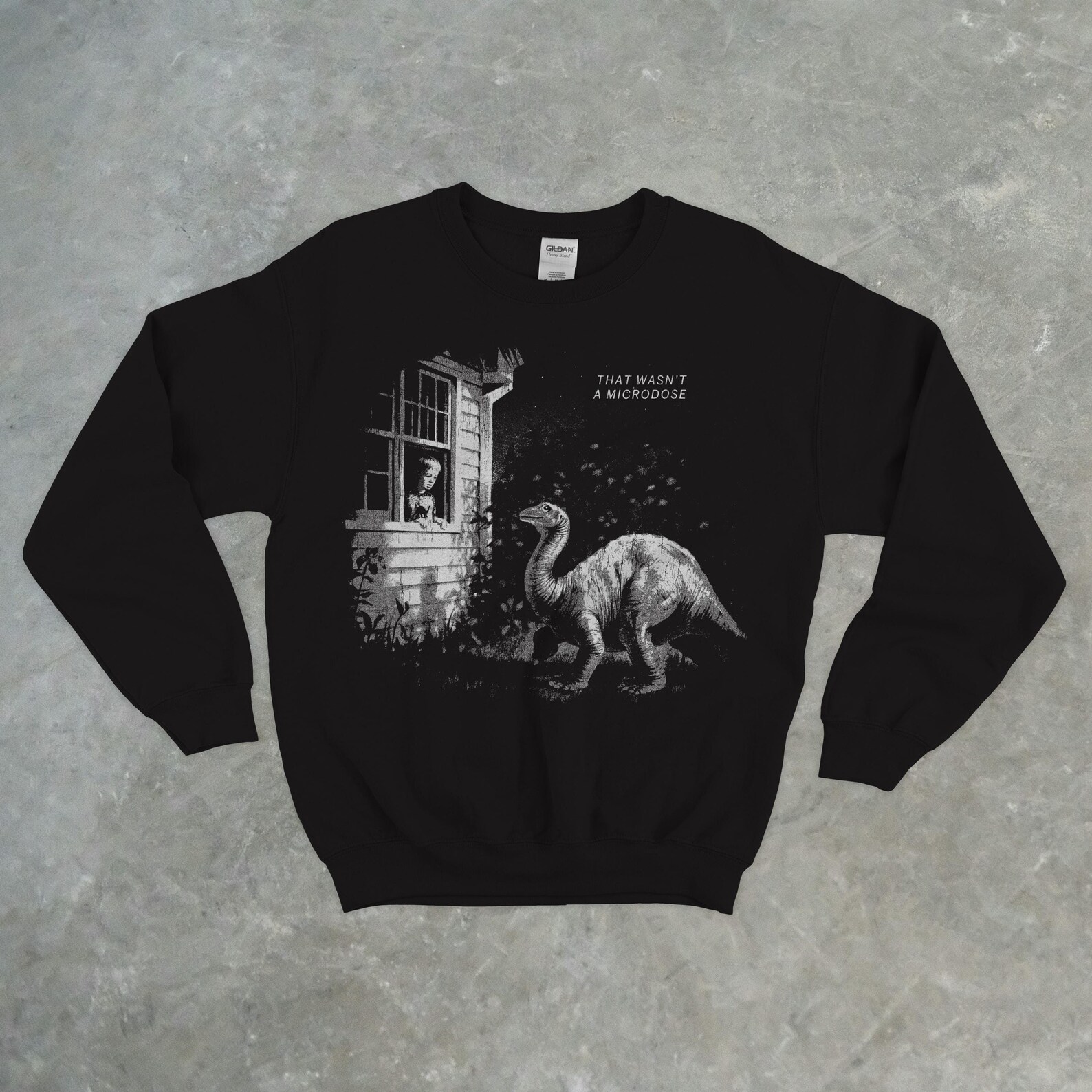 That Wasn't a Microdose, Dinosaur Vintage Sweatshirt Festival Outfit ...