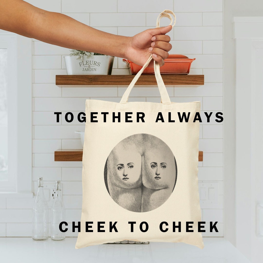 Together Always Cheek to Cheek, Funny Valentines Gift for Him for Her ...
