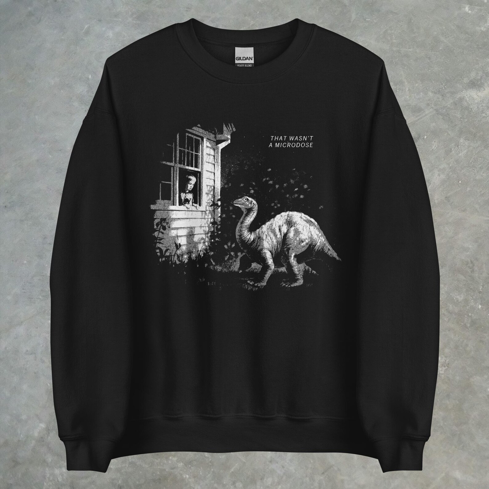 That Wasn't a Microdose, Dinosaur Vintage Sweatshirt Festival Outfit ...