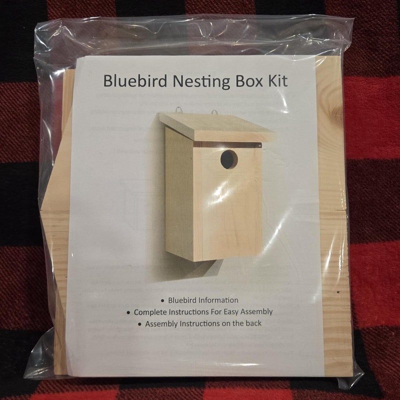 Blue Bird House Pattern - Etsy
