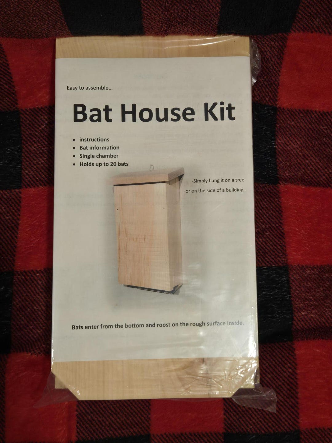 DIY Build Your Own Bat House Kit All Parts Included - Etsy