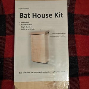 DIY Build Your Own Bat House Kit All Parts Included - Etsy