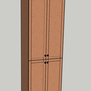 DIY Linen Cabinet Build Plans - Beginner Friendly - Etsy