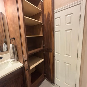 DIY Linen Cabinet Build Plans - Beginner Friendly - Etsy