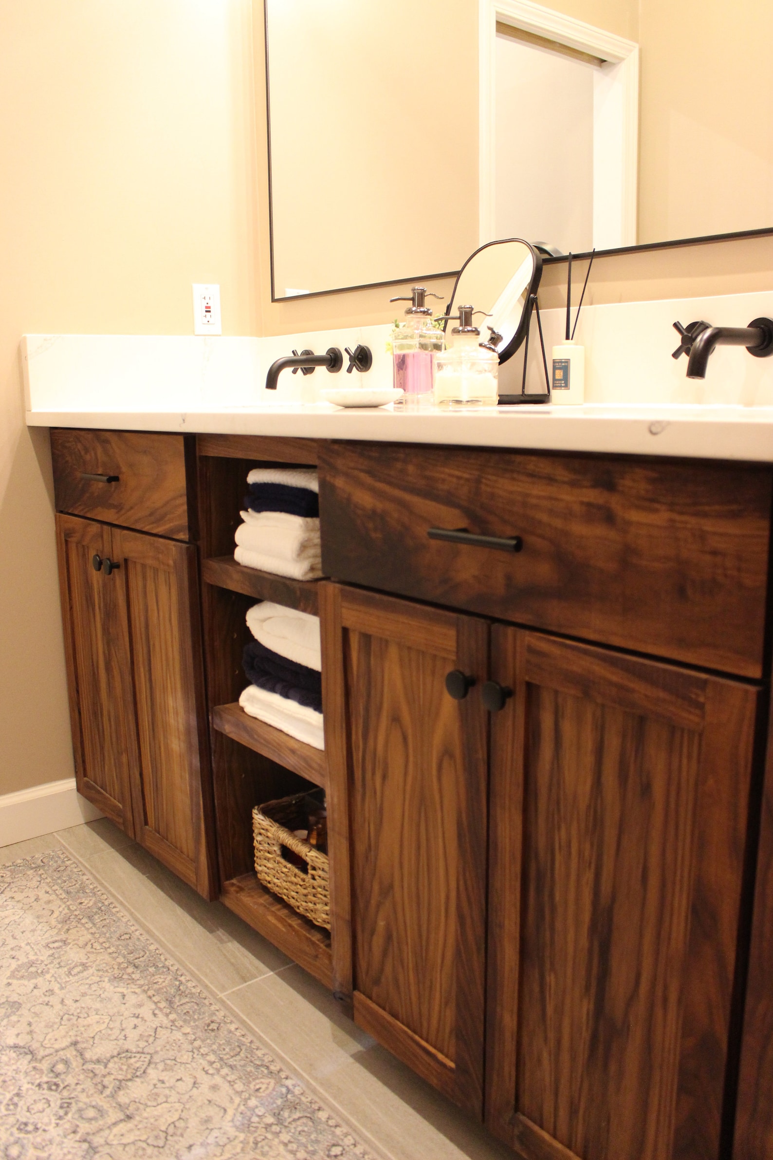 DIY Bathroom Double Vanity Build Plans - Beginner Friendly - Etsy